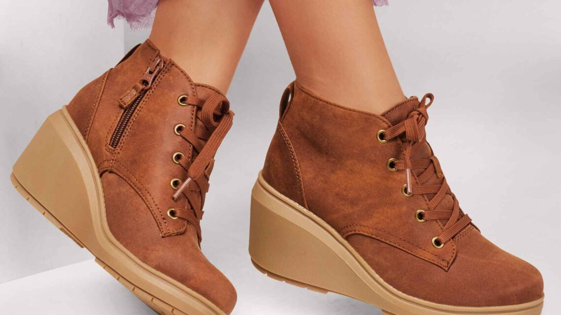 Skechers Makes Fall a Breeze With High Heeled Boots That Solve the Problem for Short Women
